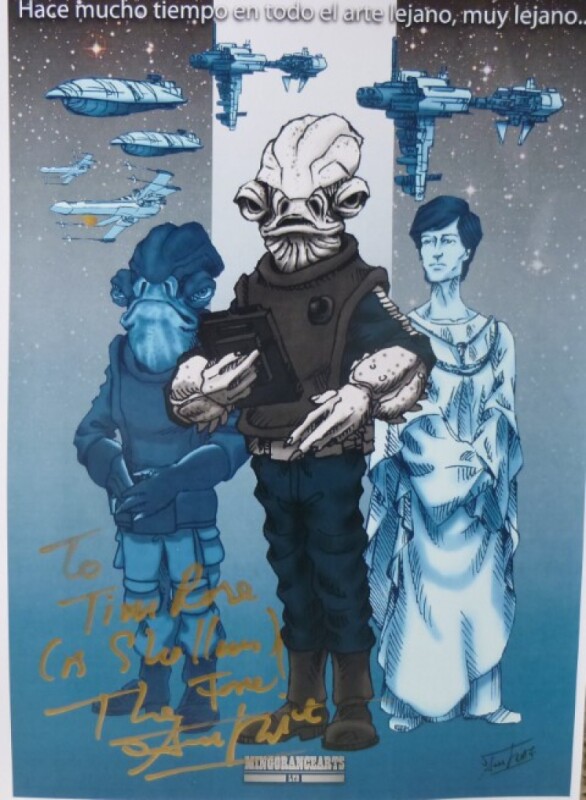 Shollan known on set as Milky-bar